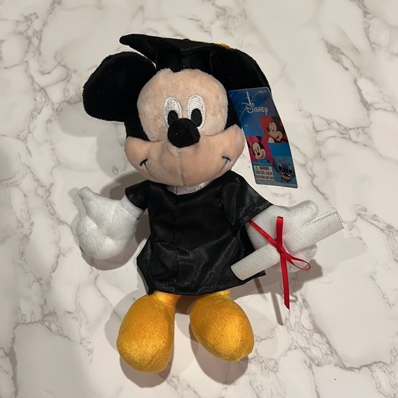 Disney | Toys | Nwt Disney Mickey Mouse Graduation Day Plush | Poshmark